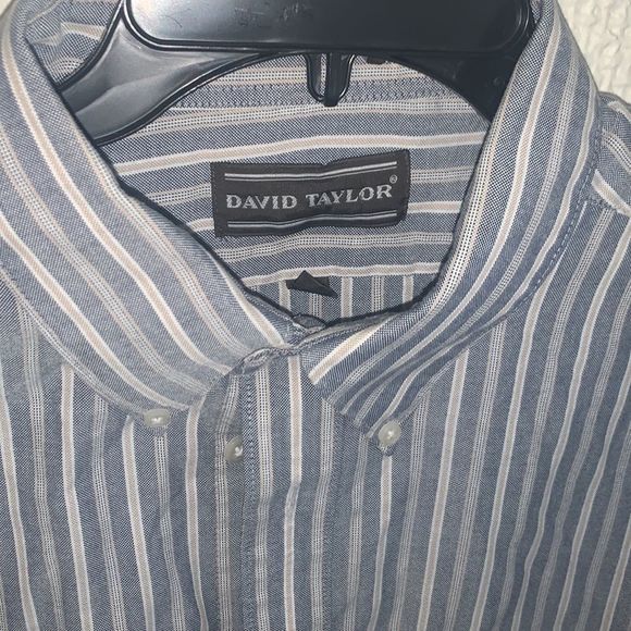 David Taylor | Shirts | Vintagedavid Taylor Button Down Shirt | Poshmark